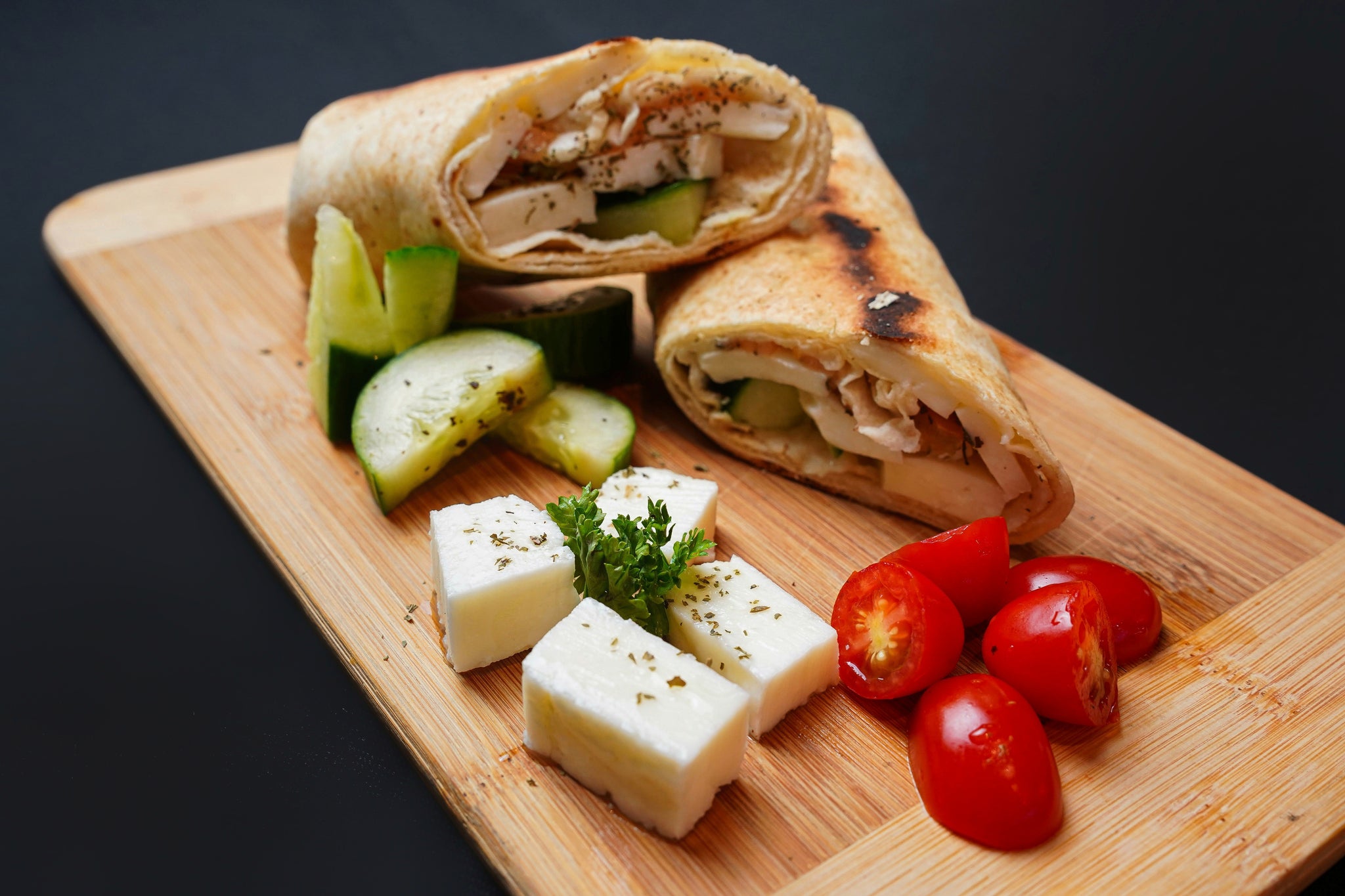 Halloumi Wrap